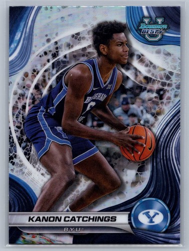 Kanon Catchings 2025 Bowman Best U Refractor #40 | eBay