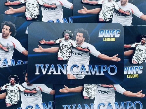 BWFC Pin Badge - IVAN CAMPO (Bolton Wanderers) | eBay UK