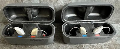 ReSound Hearing Aids and Charger Base kits - 2 Sets, used | eBay