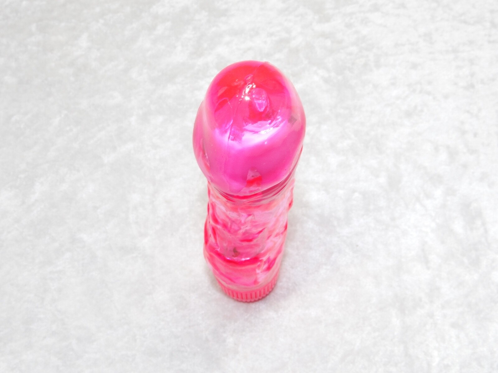 Vibrating Pink Dildo Realistic Vein Vibe MultiSpeed Medium Vibrator Wet ...