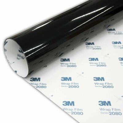 3M 2080 Gloss Black vinyl 1520mm x 1000mm | eBay Australia