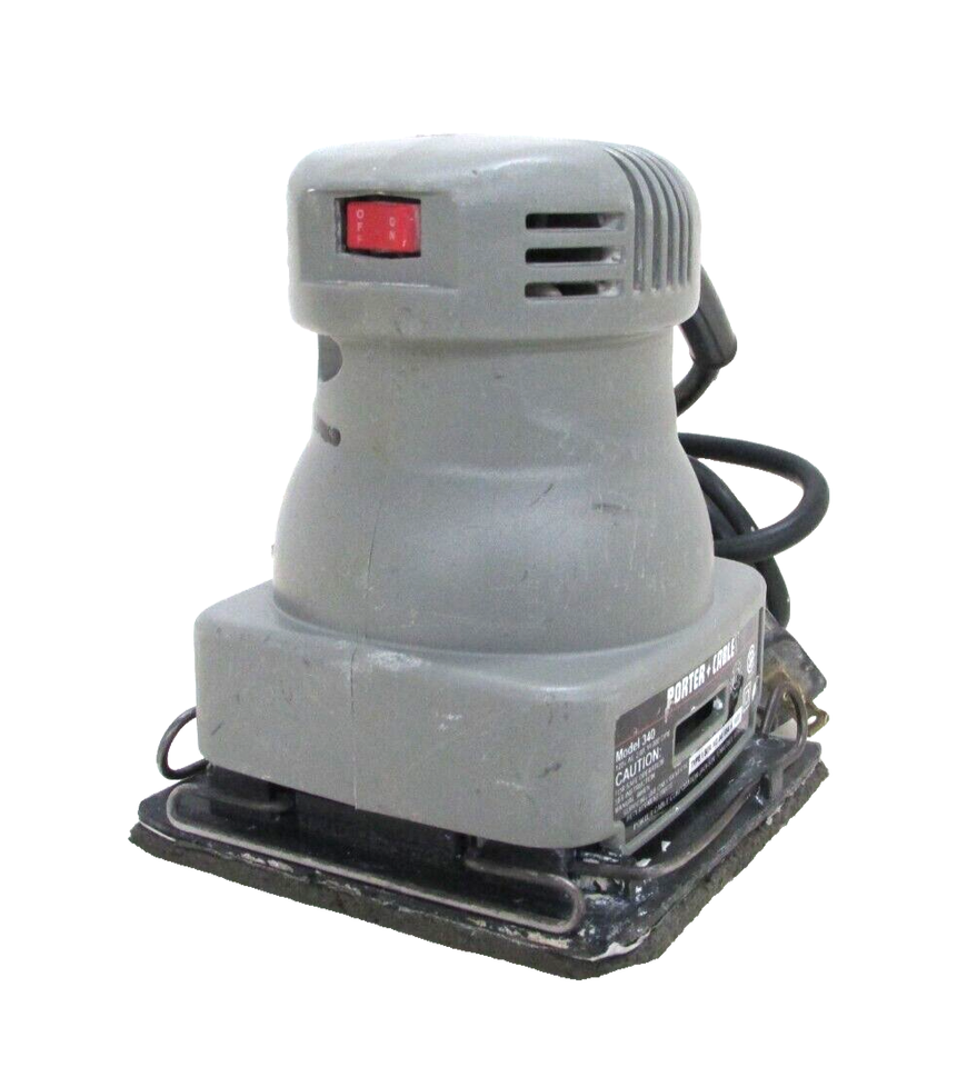 PORTER CABLE #340 1/4 SHEET PALM SANDER, 2.0A, 120V, 14,000 0PM | eBay