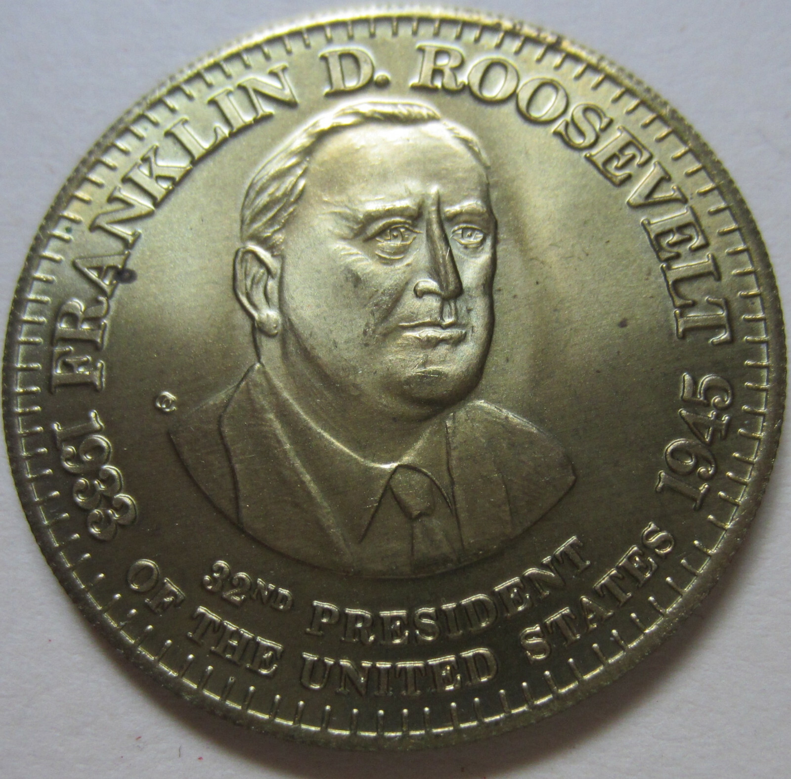 U.S. PRESIDENT FRANKLIN D. ROOSEVELT. COMMEMORATIVE TOKEN (K98) | eBay