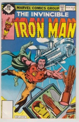 Iron Man 118 1st App James Rhodey Rhodes War Machine Rare Whitman Ed ...