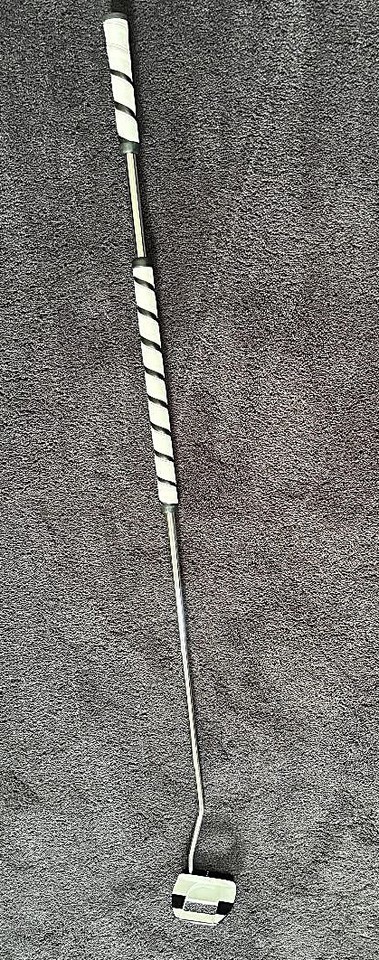 EGK STRIPES LONG PUTTER, RH, BROOM STICK, 48" OR 49" LENGTH, 79 DEGREE ...
