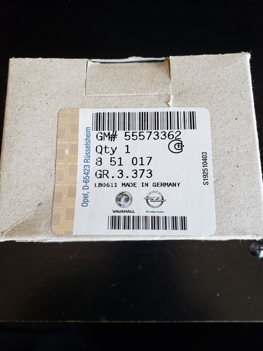 Genuine GM Turbo Boost Pressure Control Solenoid Valve Saab Vauxhall ...