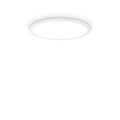 Ideal Lux FLY SLIM PL D45 4000K Mod. 306667 Lampada Da Soffitto 1 Luce ...