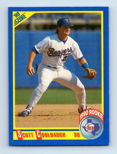 1990 Score Scott Coolbaugh Rookie Texas Rangers #612 | eBay