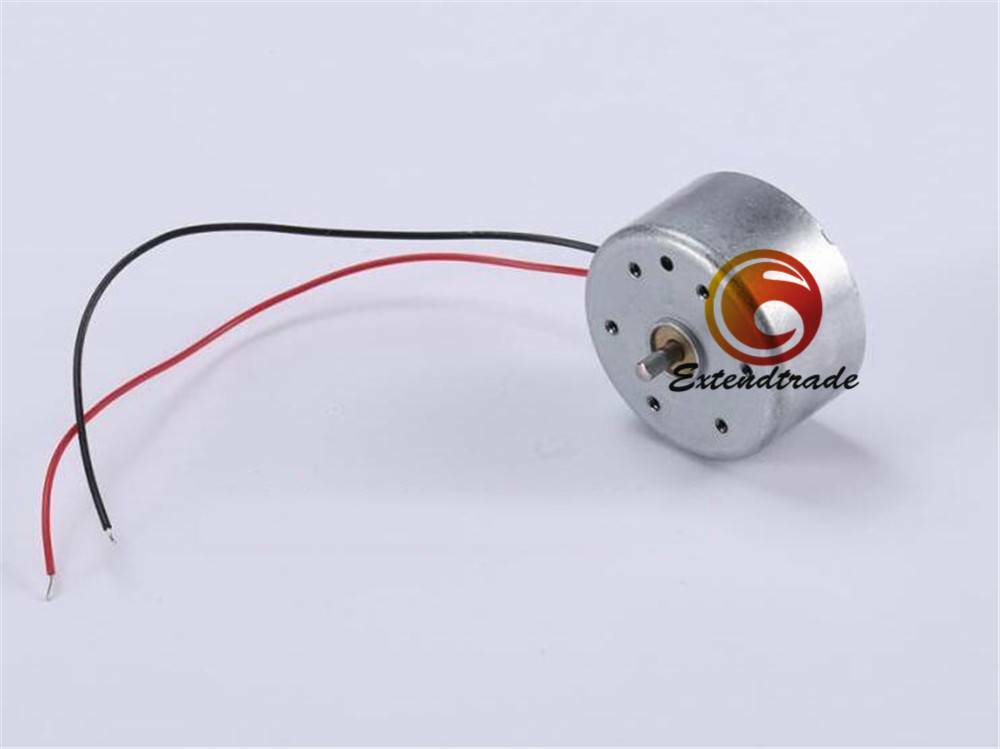 Micro Mini Motor DC 1.5V 3V 6V 8400RPM Small Round Motor DVD Silent ...