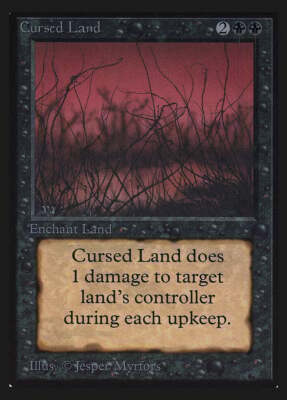 Cursed Land (Not Tournament Legal) Collectors' Edition MINT CARD ...