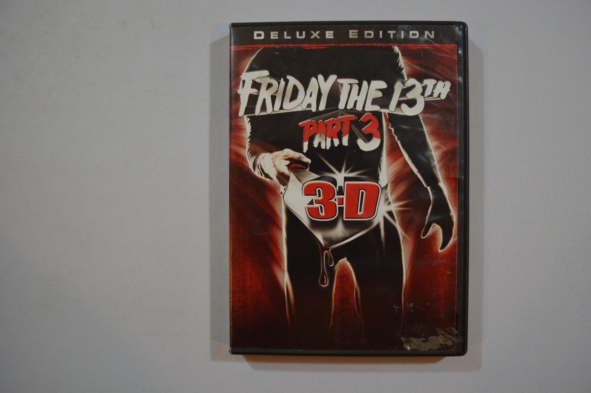 Friday The 13th 3 3d Dvd Cover Friday The 13th Part 3 3D ( Blu Ray )