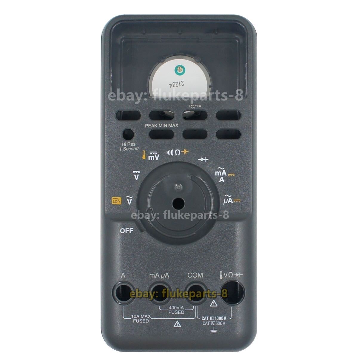 For Fluke 88V Deluxe Automotive Multimeter Bottom Back/Case Set/ Top ...