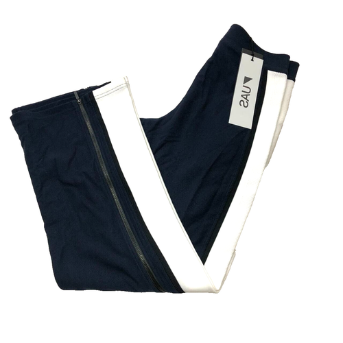 UAS UNDER ARMOUR Tim Coppens Wide Leg Recovery Zip Leg Pants Navy SZ 0 ...