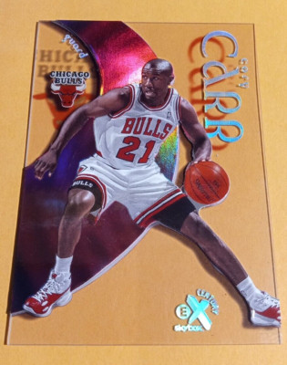 1998-99 Skybox E-X Century Cory Carr Rookie RC #71 - Chicago Bulls | eBay