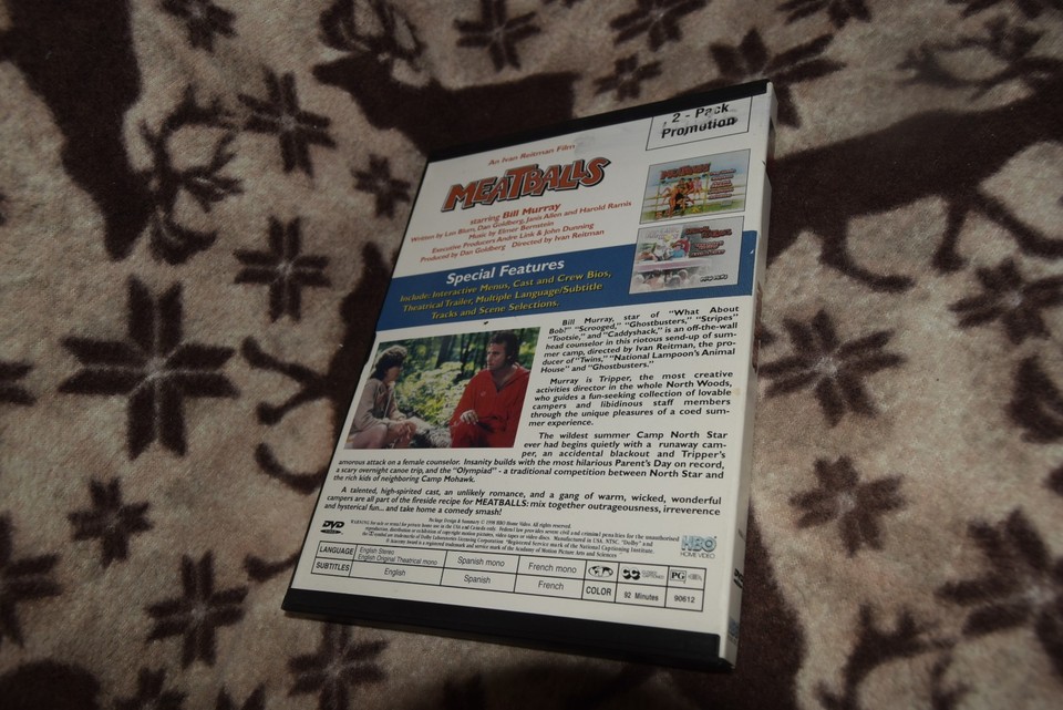 " MEATBALLS" 1996(PG) DVD/CASE (M)BOX#1 | eBay