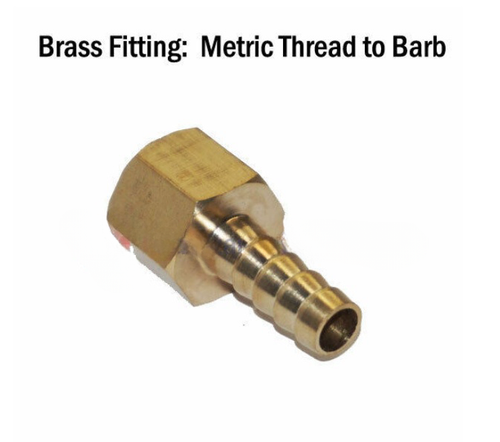 Female Thread 8mm 5/16" Adapter Pipe Hose Fitting M14 M14x1.5 to Barb ...