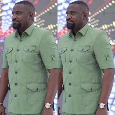 Summer Men's Safari Jacket Business Hosting Prom Party 2Pcs Daily ...