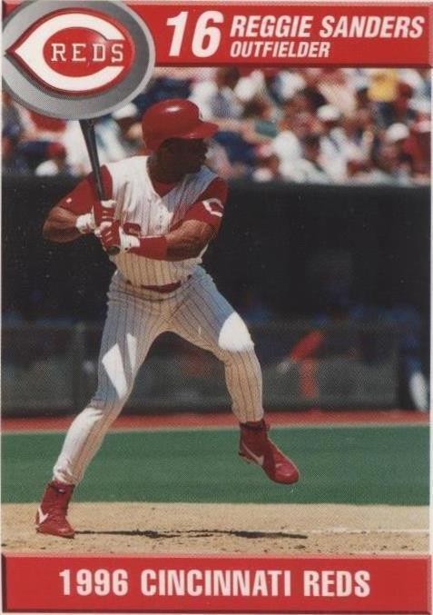 1996 Kahn's Cincinnati Reds - Reggie Sanders for sale online | eBay