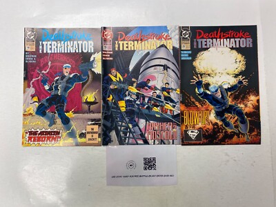 3 Deathstroke, The Terminator DC comic books #18 19 20 21 KM23 | eBay