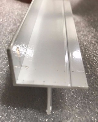 92" White Aluminum Exterior Slide Out Seal Trim Molding 1 5/8" Trim RV ...