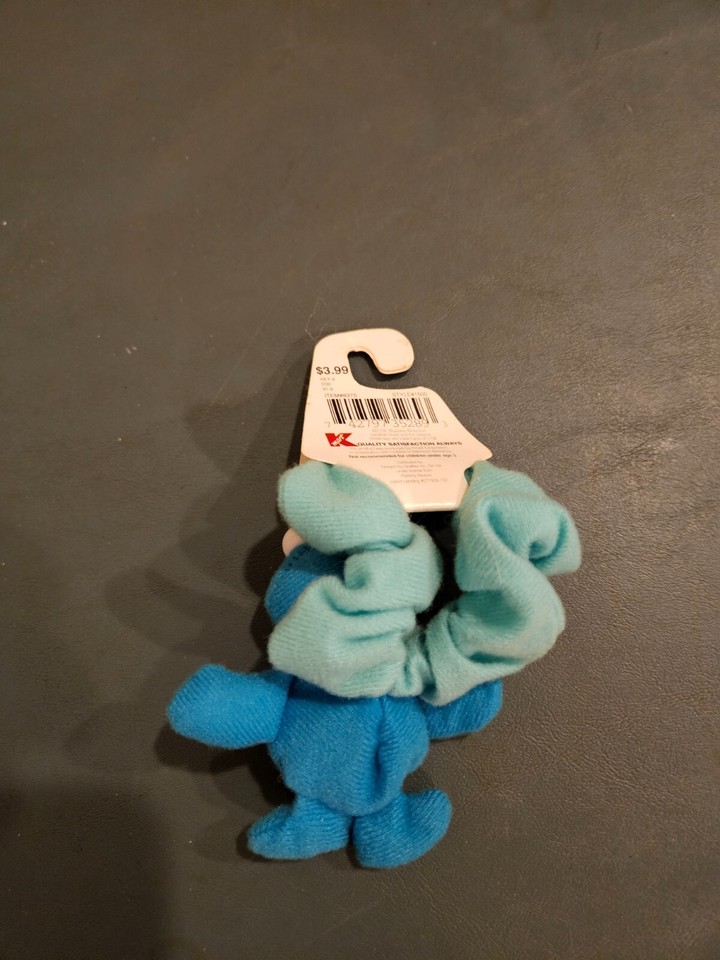 MUPPETS SESAME STREET COOKIE MONSTER MINI PLUSH HAIR TIE SCRUNCHY ...