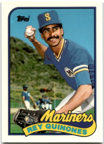 1989 Topps Tiffany Rey Quinones Seattle Mariners | eBay