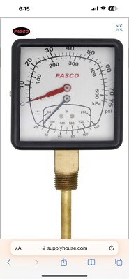 BRAND NEW PASCO MODEL 1451 BOILER GAUGE | eBay
