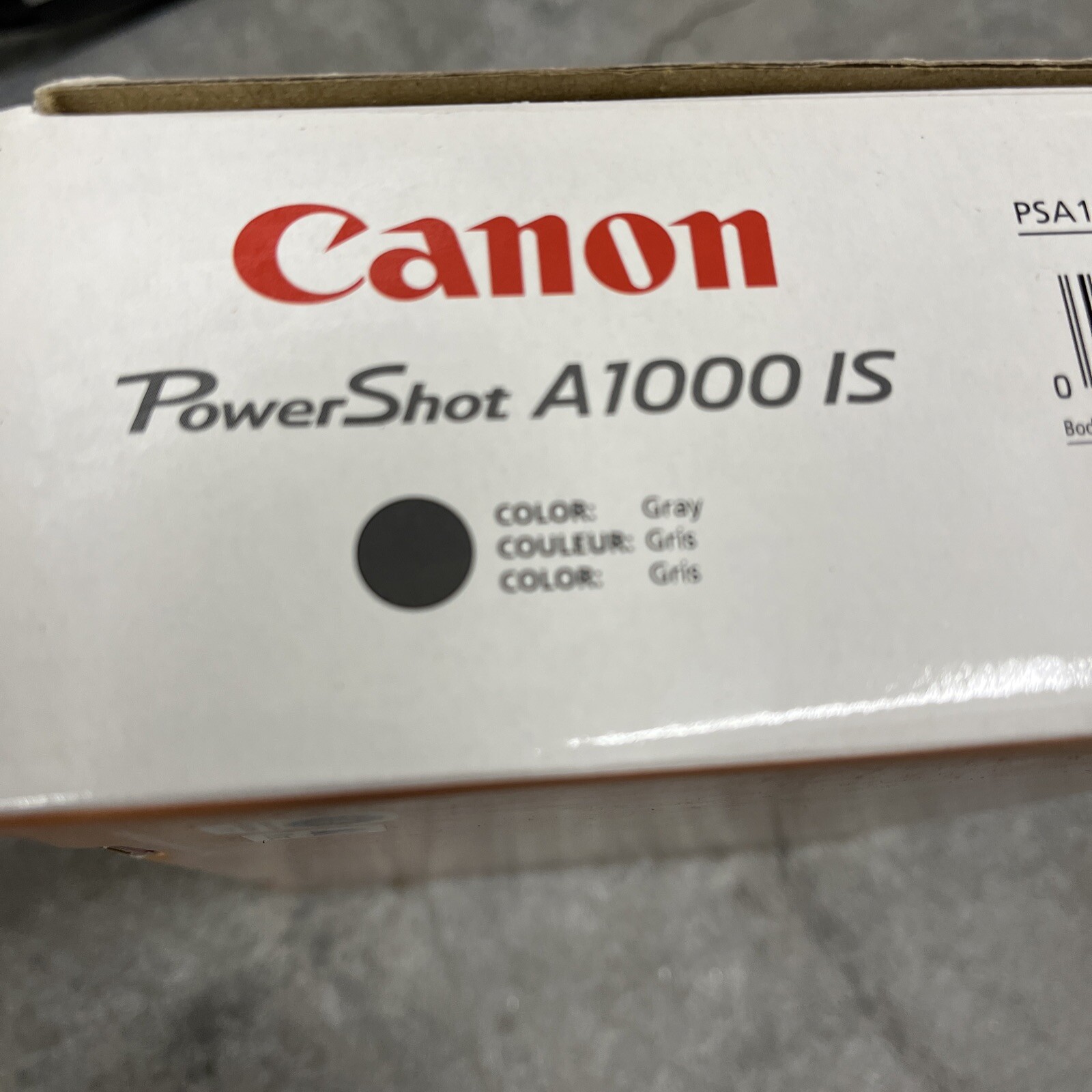 Canon PowerShot A1000 IS 10.0MP Digital Camera - Gray for sale online ...