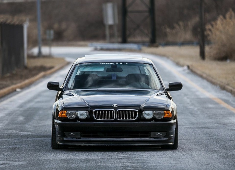 bmw e38 front bumper lip spoiler for all bumpers tuninig bmw e38 front ...