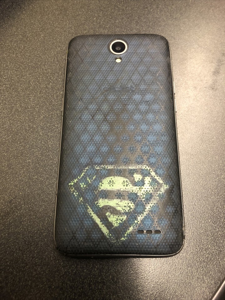 ZTE Overture 3 (Z851M) 16GB - Blue (Cricket) Smartphone Cracked Bad Es ...