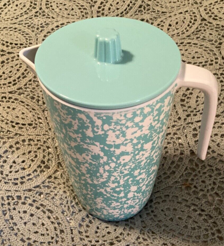 Pioneer Woman Country Splatter Melamine Pitcher w/Lid 9" Tall | eBay