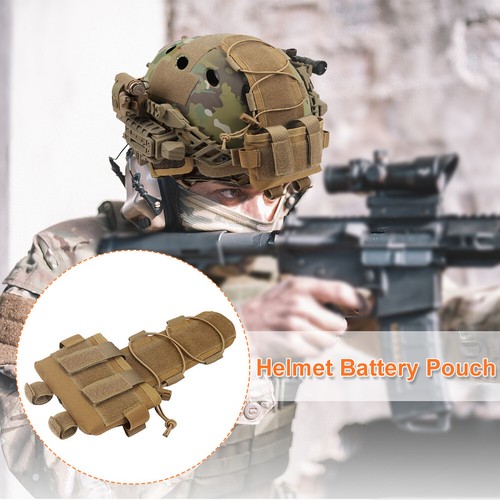 Counterweight Outdoor Sports Helmet Battery Pouch Professional MK2 Fit ...