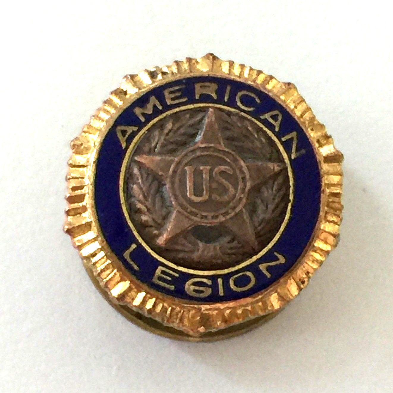 Vintage Collectible US American Legion Lapel Pin Worcester Mass T.D ...