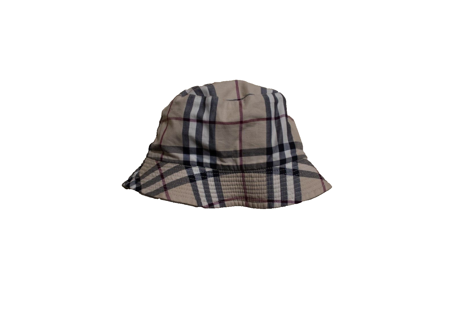Burberry neylon vintage reversible bucket hat logo nova chek | eBay