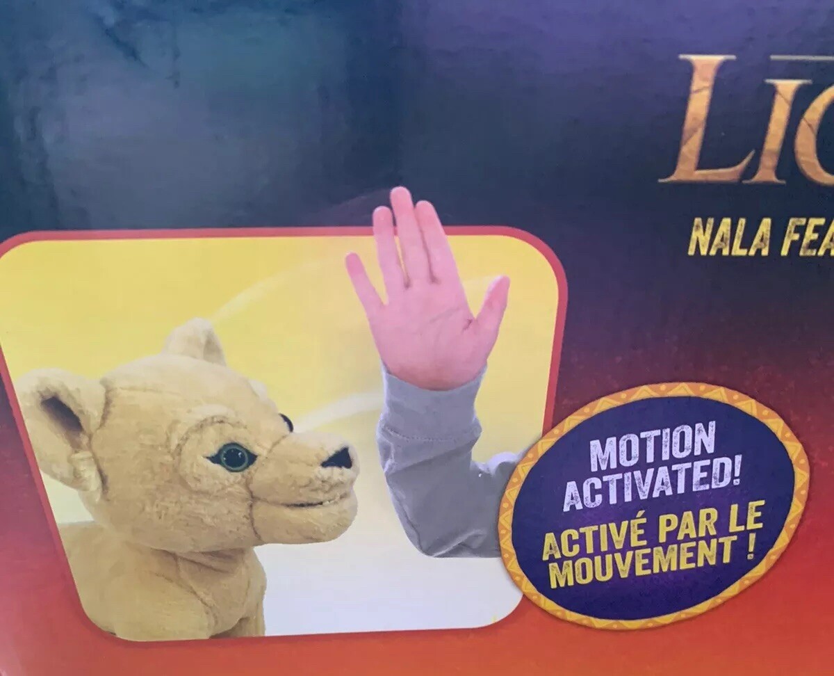 Disney NALA Talking Moves Songs Plush Toy The Lion King Motion ...