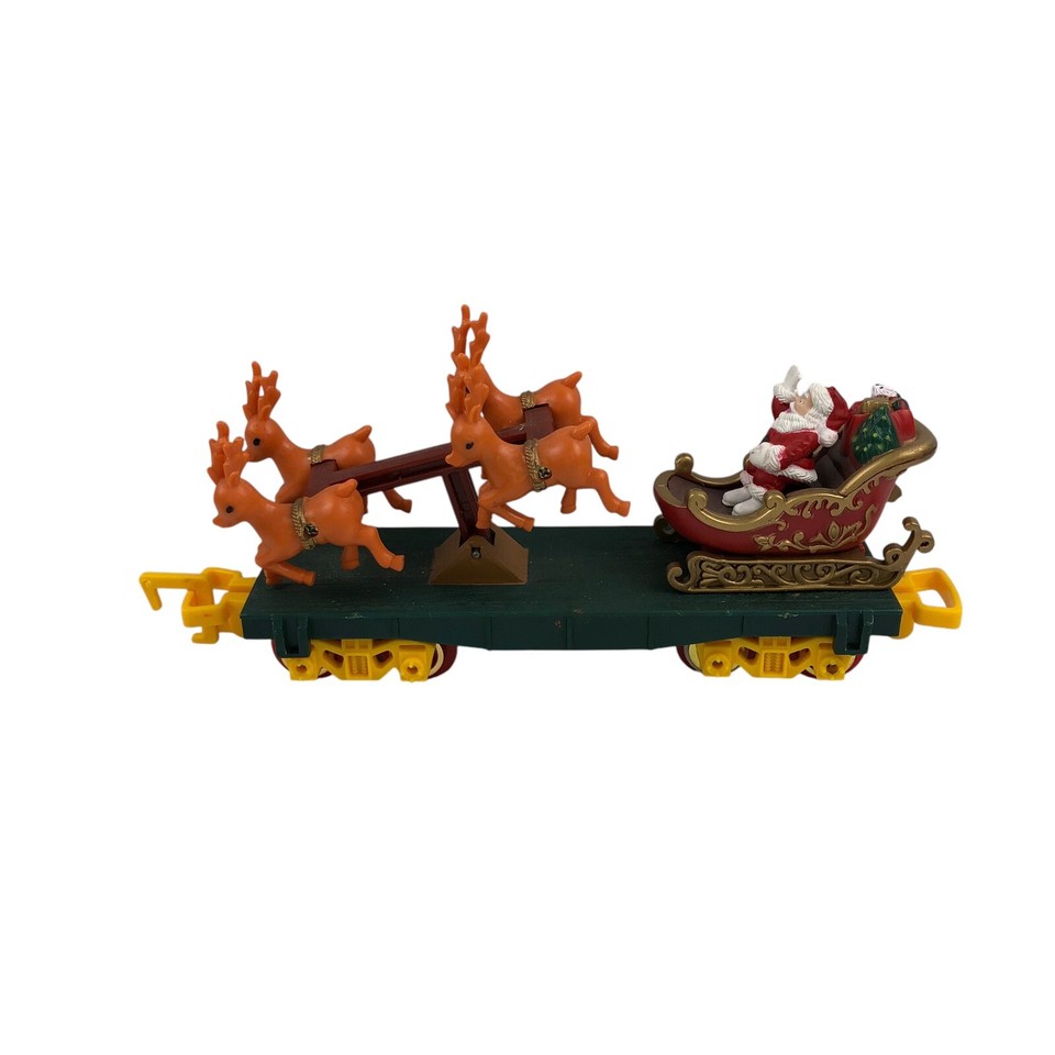 Toy State 1992 North Pole Express Train Christmas Magic Train Set ...