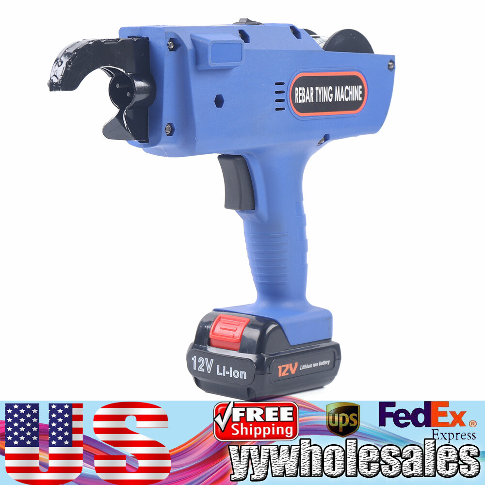 Rebar Tier Tying Machine 8-34mm Rebar Tie Gun Automatic Steel Bar Rod ...