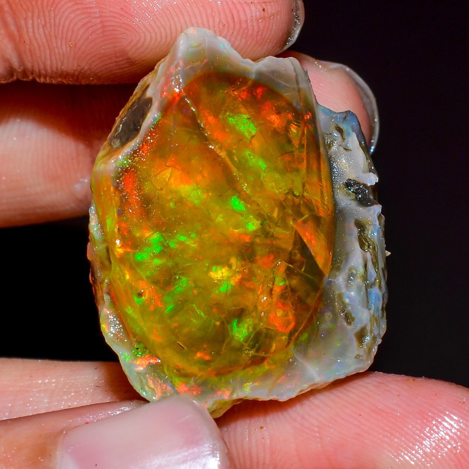 opal, loose opal rough, ethiopian fire opal gemstone, natural opal raw ...
