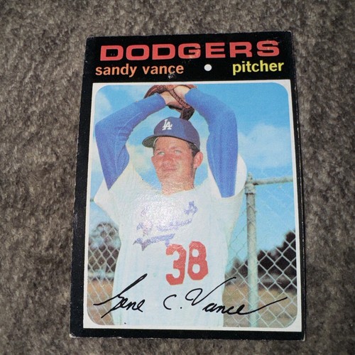 1971 Topps - #34 Sandy Vance (RC) | eBay