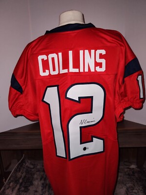 NICO COLLINS AUTOGRAPHED SIGNED PRO STYLE CUSTOM XL JERSEY BECKETT QR ...