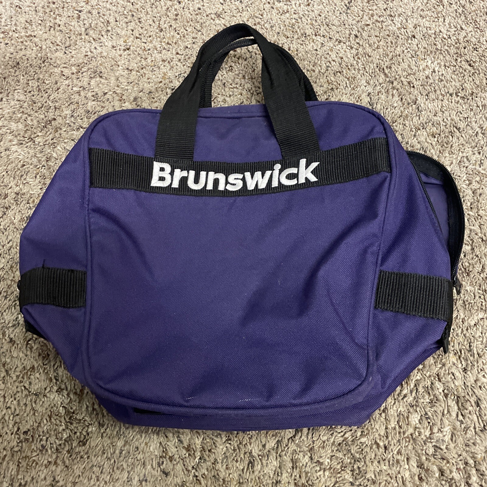 Brunswick Purple Single Bowling Ball Duffle Bag | eBay