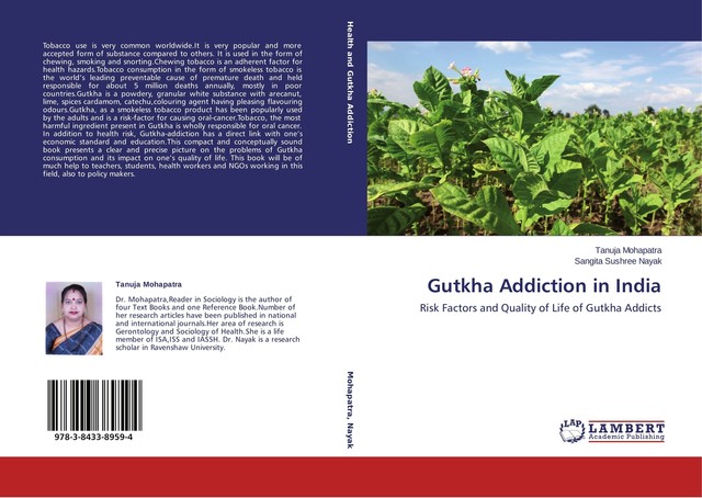 Gutkha Addiction in India von Tanuja Mohapatra (2014, Taschenbuch ...
