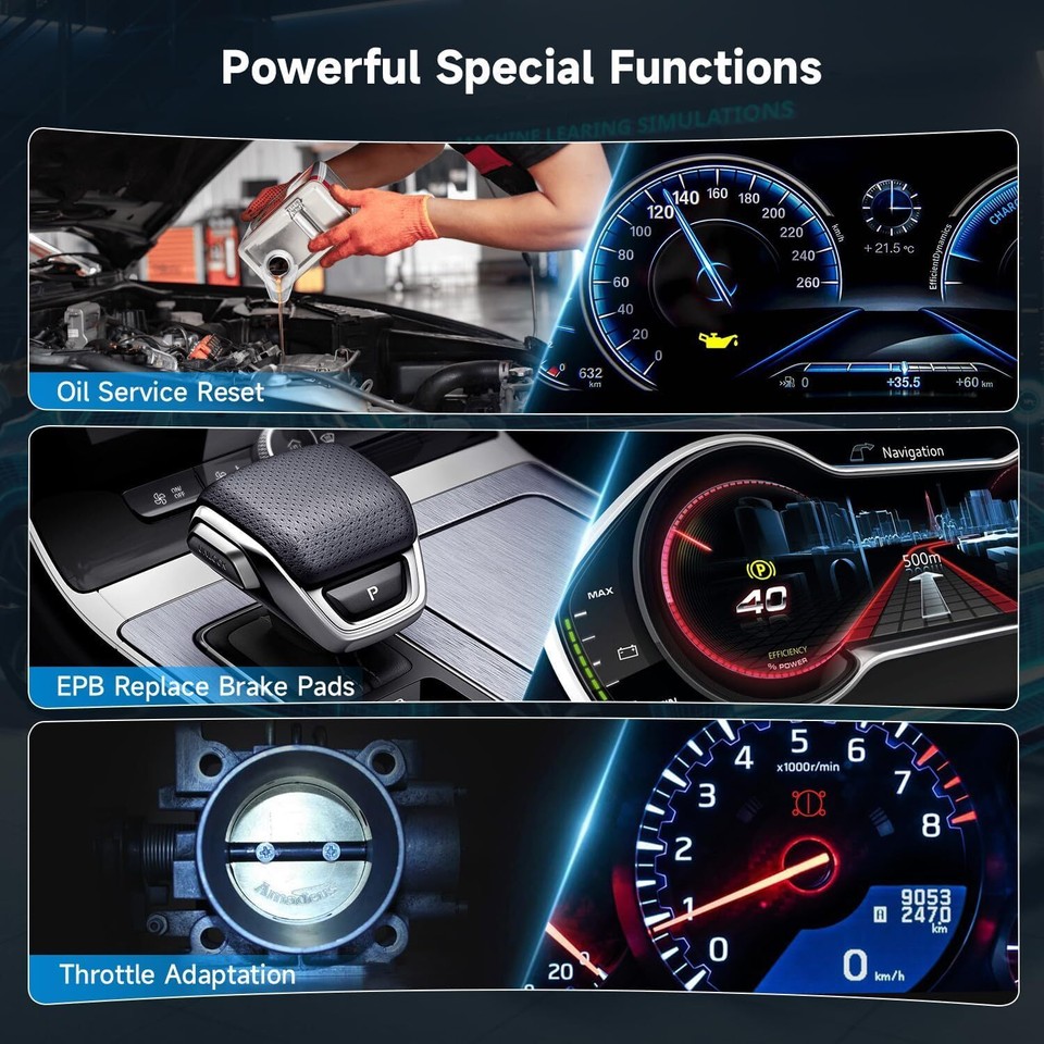 V007 Fit For VW/Audi Car Scanner All System Code Reader OBD2 Diagnostic ...