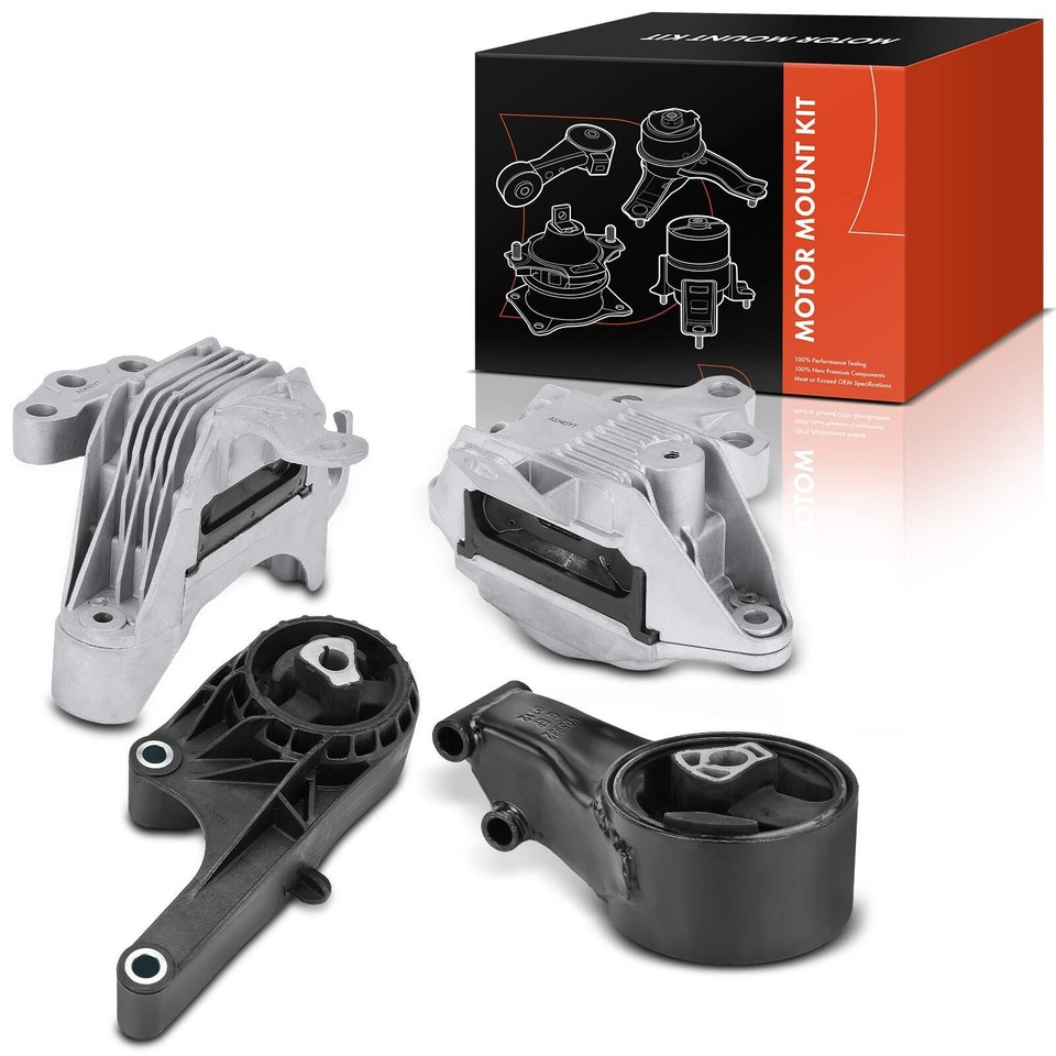 4x Engine Mount & Transmission Mount for Chevrolet Cruze 2011-2016 ...