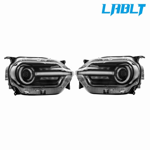 LABLT Pair of w/LED Signature Lighting Headlight For 2021-2024 Ford ...