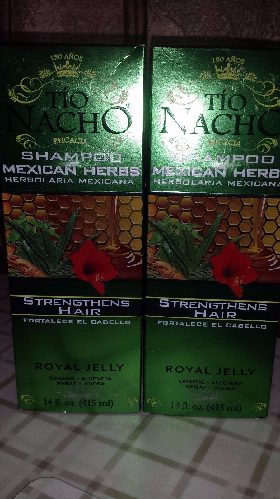 2 SHAMPOO TIO NACHO MEXICAN HERBS (PACK OF 2) 14 FL OZ EACH ALL HAIR ...