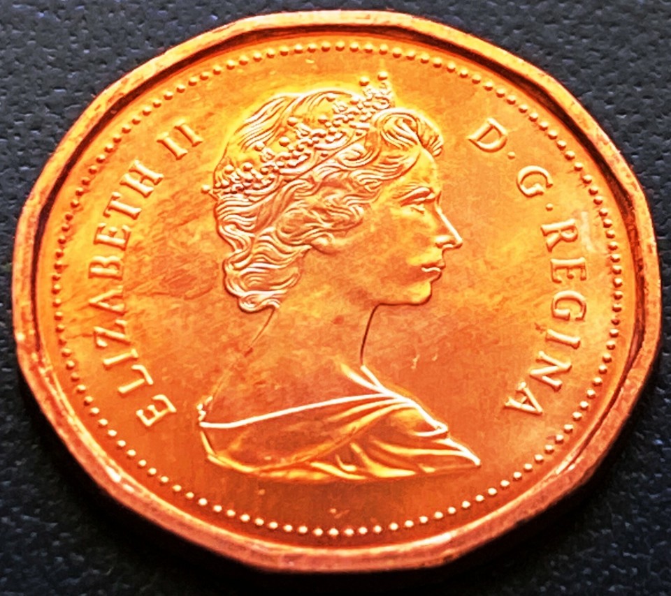 1986 Canada 1 Cent Penny - Original Luster - GEM UNC MS++ | eBay