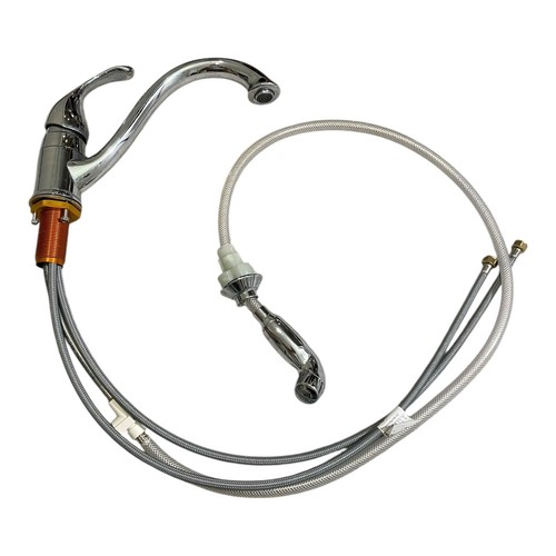 Moen 67840 Chrome Camerist High-Arc Kitchen Faucet With Sidespray, Open ...