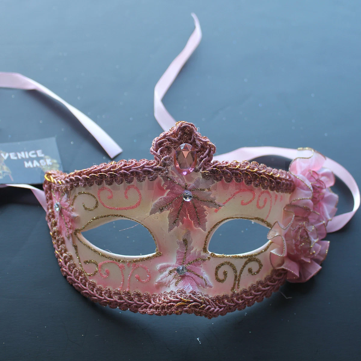 Pink Party Mask For Women