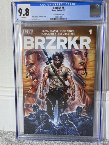 BRZRKR #1 (2021) - Mark Brooks Variant Cover - CGC 9.8 Keanu Reeves | eBay